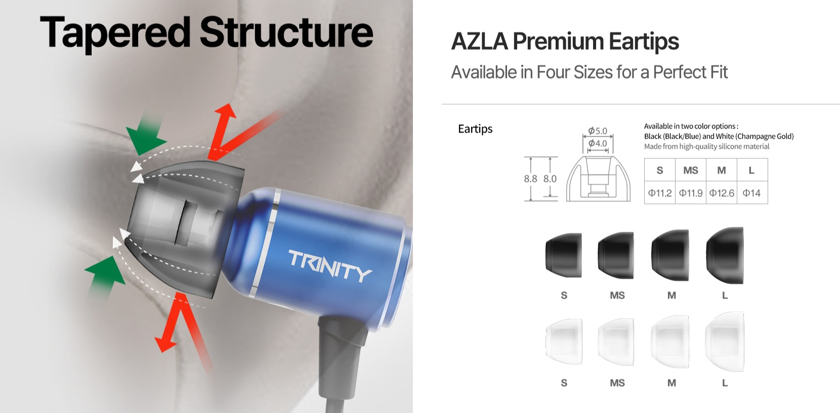 TRINITY Frozen Mint｜AZLA｜株式会社アユート PCパーツ・VR・オーディオ等周辺機器 総合代理店
